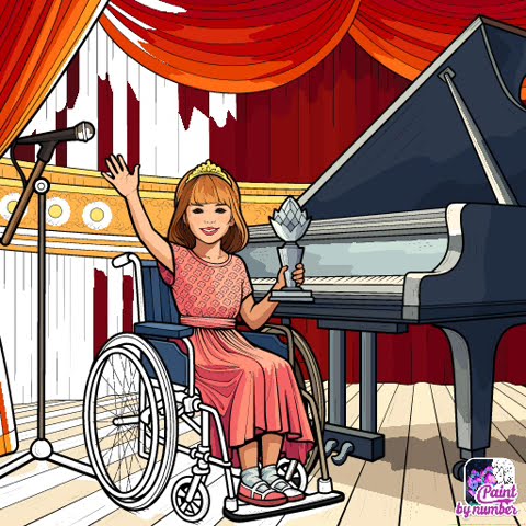 Paint By Numbers. ...School talent show 🚍🏫 - YouTube