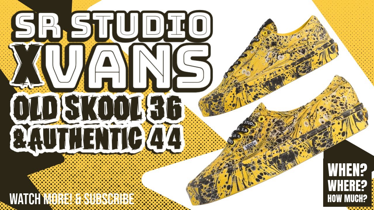 SR Studio X Vans Collab - YouTube
