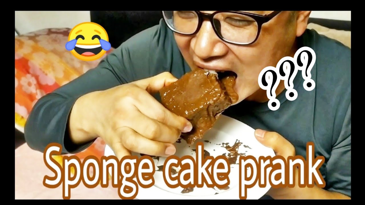 SPONGE CAKE PRANK ON MY KOREAN HUSBAND AMAZING REACTION..(He got upset ...
