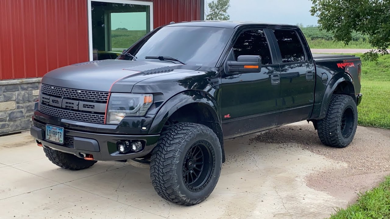 New OEM Bumpers on wifes 2014 Ford Raptor - YouTube