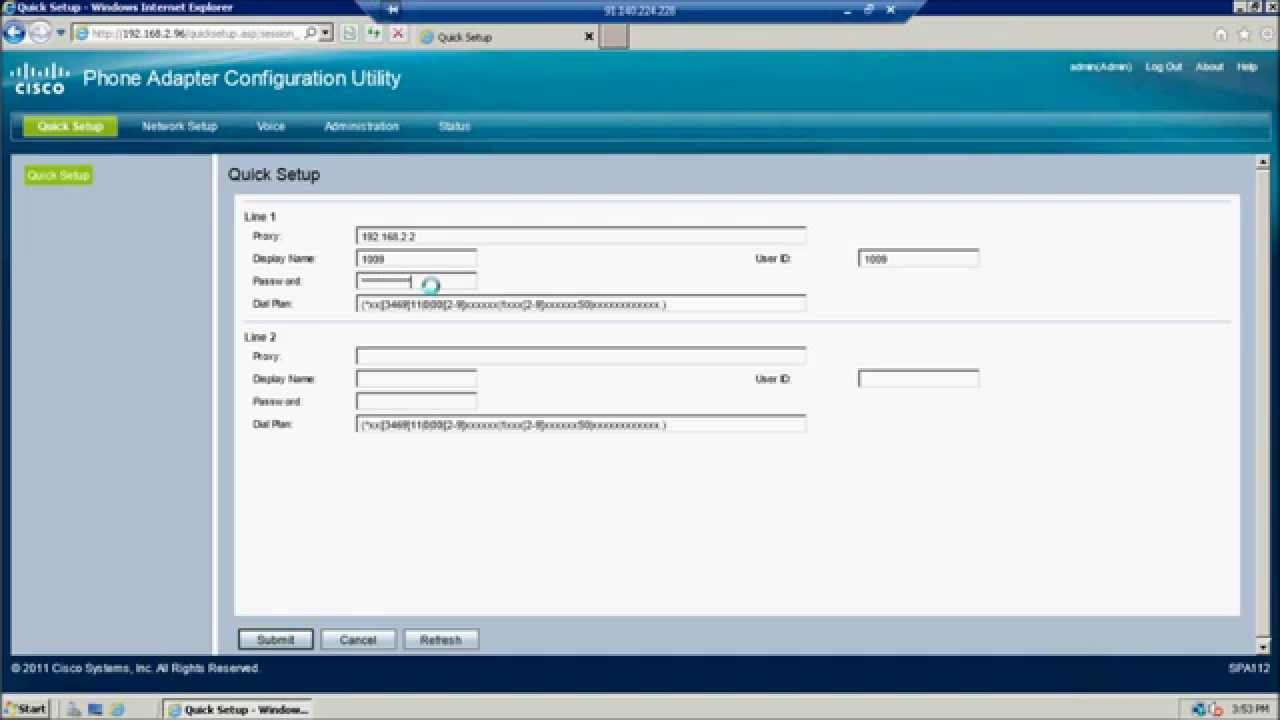 How to configure ATA on IP Office 500 - YouTube