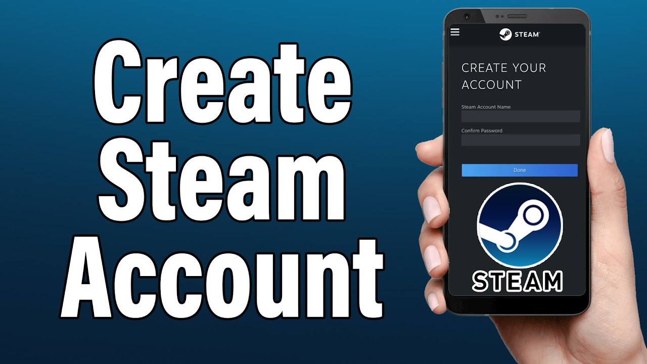 Steam Account Registration, Sign Up Guide 2023 | Create Steam Account ...
