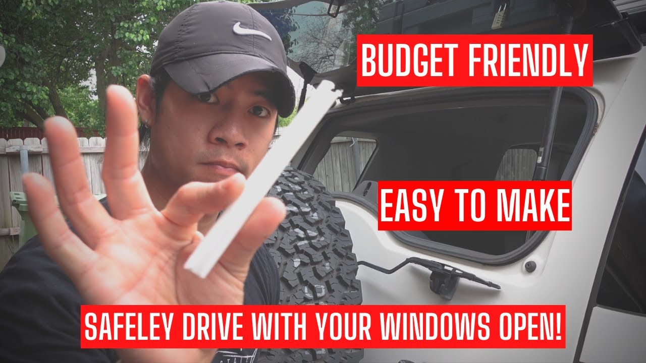 DIY Rear Window Tailgate Prop // Toyota FJ Cruiser - YouTube