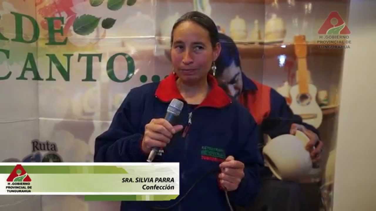 SILVIA PARRA, DEDICADA A LA CONFECCIÓN - YouTube
