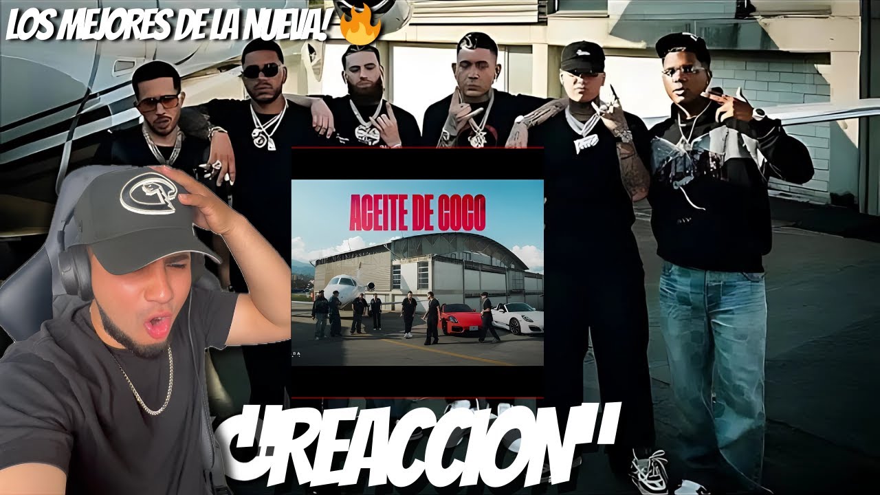 REACCION A "ACEITE DE COCO" QUE TEMA! 🔥🤯 || "ADC" BLESSD X RYAN CASTRO ...