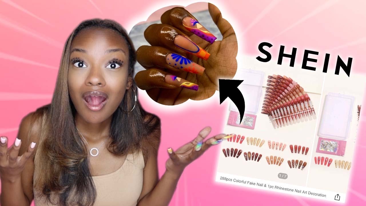 Testing Shein Press on nails😱| Shein beginner nail supplies - YouTube