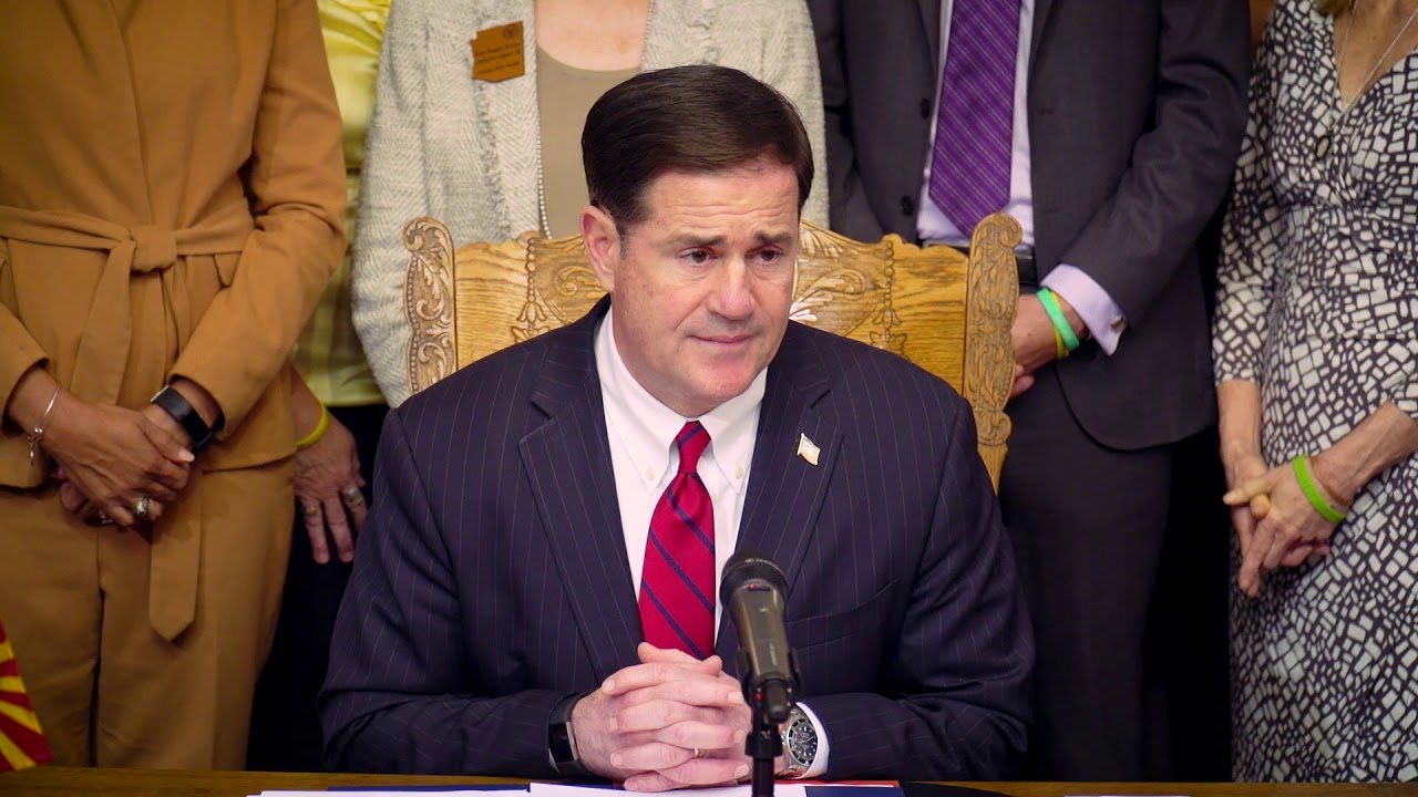 Governor Doug Ducey Signs Mitch Warnock Act For Teen Suicide Prevention ...