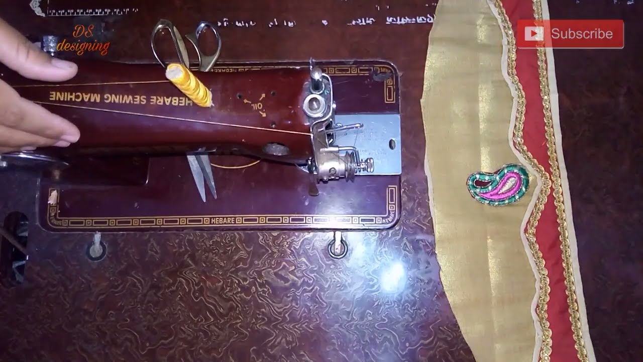 hand patch blouse designing blouse cutting at home - YouTube