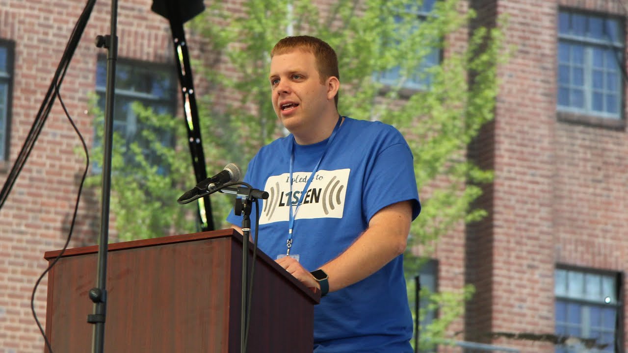 Listen First in Charlottesville: Pearce Godwin's Keynote - YouTube