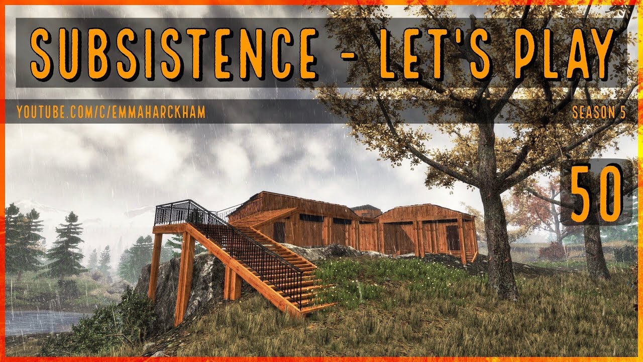 GALLERY BUILDING | Subsistence | Let’s Play Gameplay | S5 50 - YouTube
