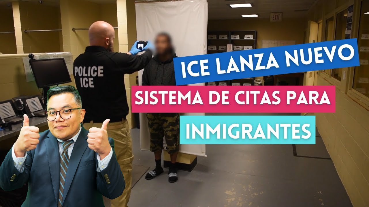 ICE lanza nuevo sistema de citas para inmigrantes - YouTube