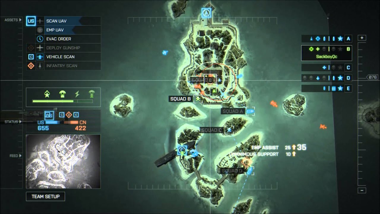 Battlefield 4 Commander Online - YouTube
