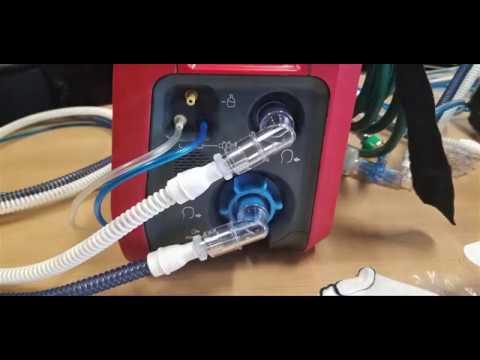 Neonatal CPAP on the Hamilton T1 - YouTube