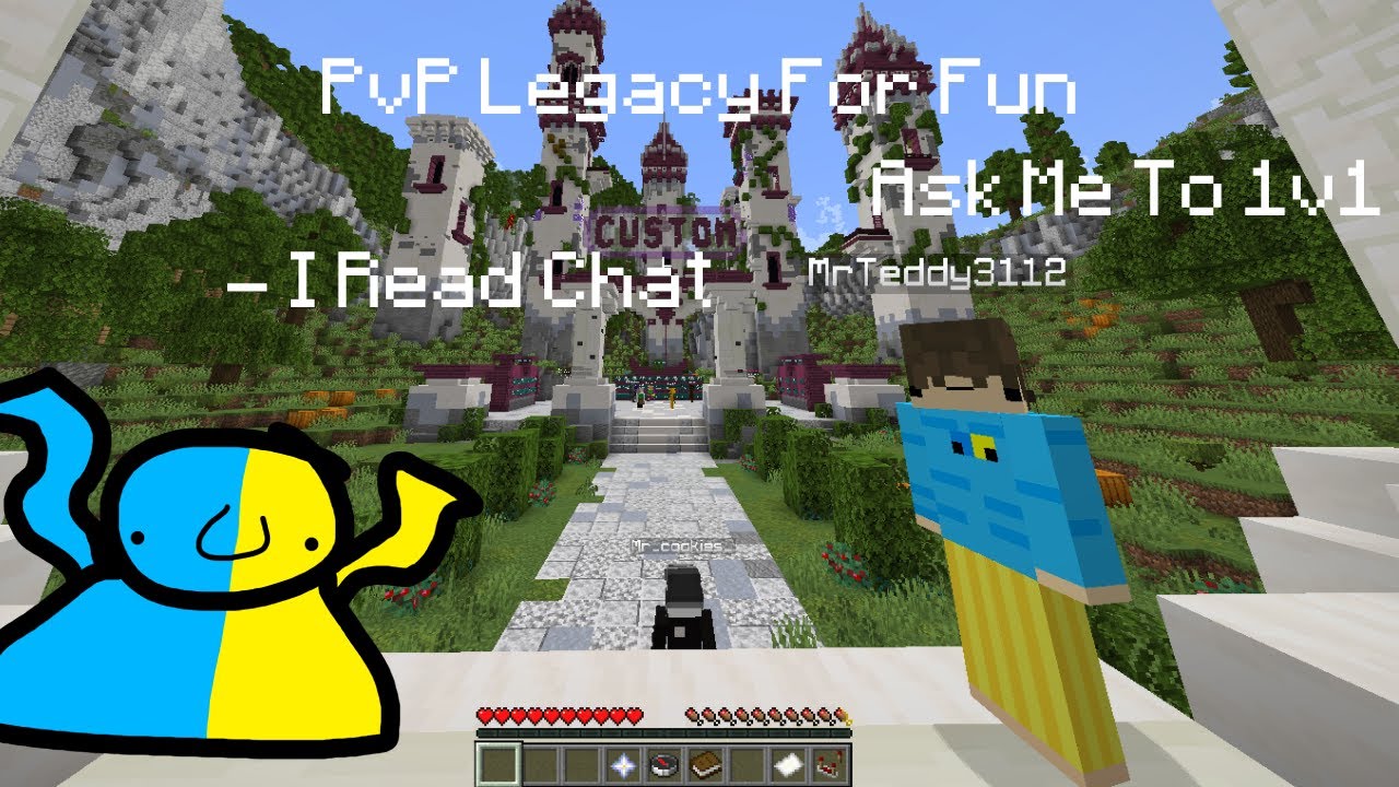 🔴Minecraft Stream On PvP Legacy With Viewers And I Read Chat ;D(Live)🔴 ...