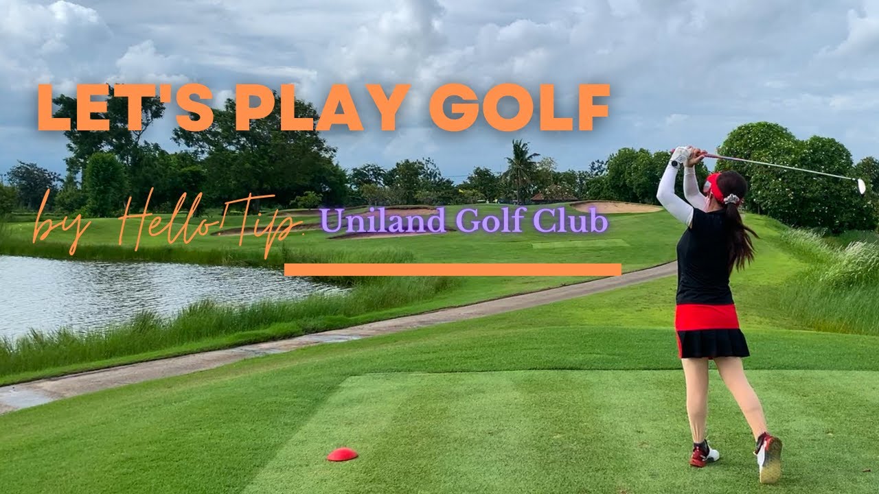 Let's play golf!! Uniland Golf Club - YouTube