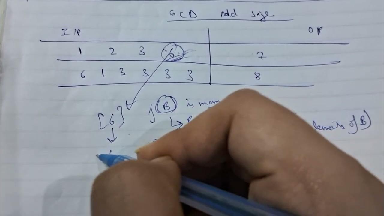 GCD Add Size - CODECHEF STARTERS 174 (RATED UPTO 2700) - YouTube