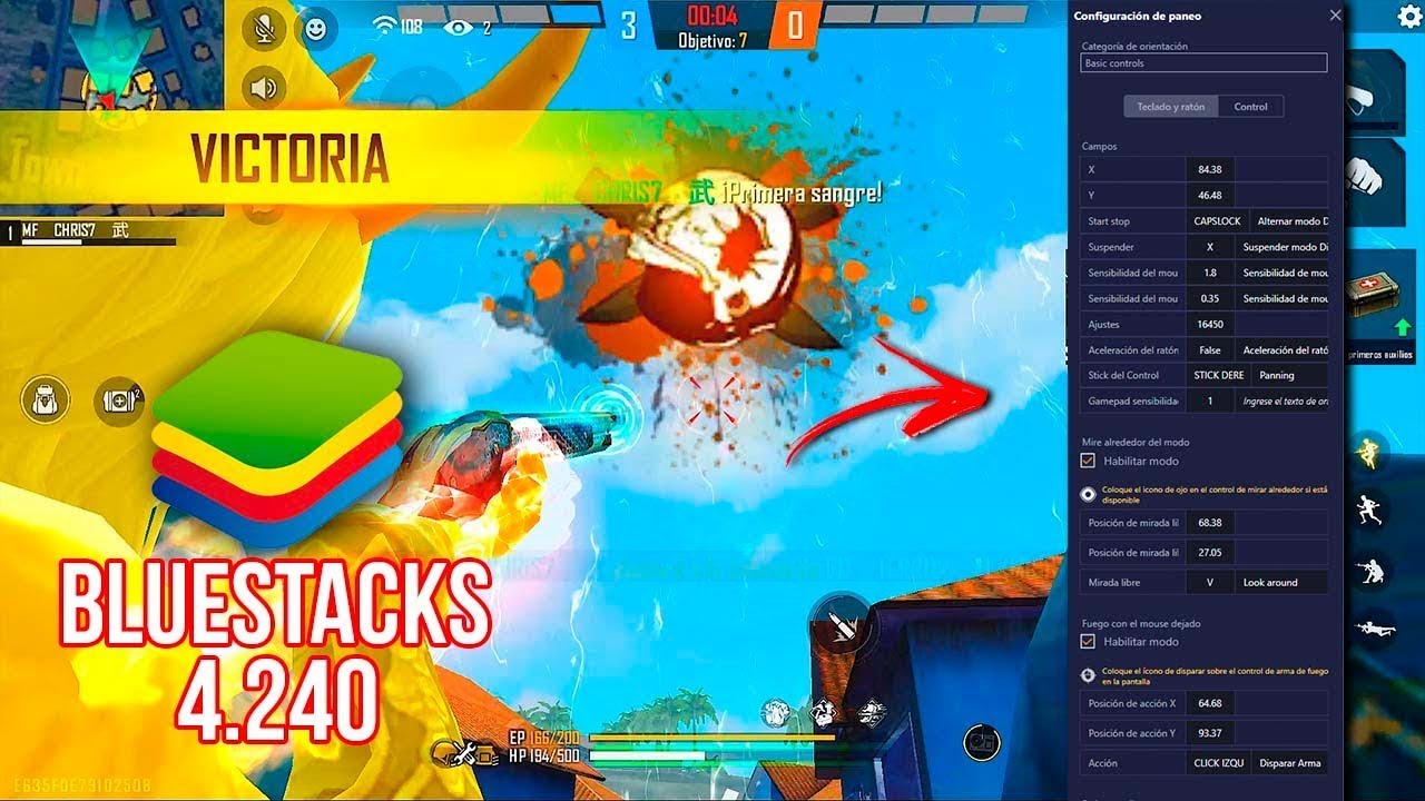 LA MEJOR CONFIG PARA COMPES - BLUESTACKS 4.240 - YouTube