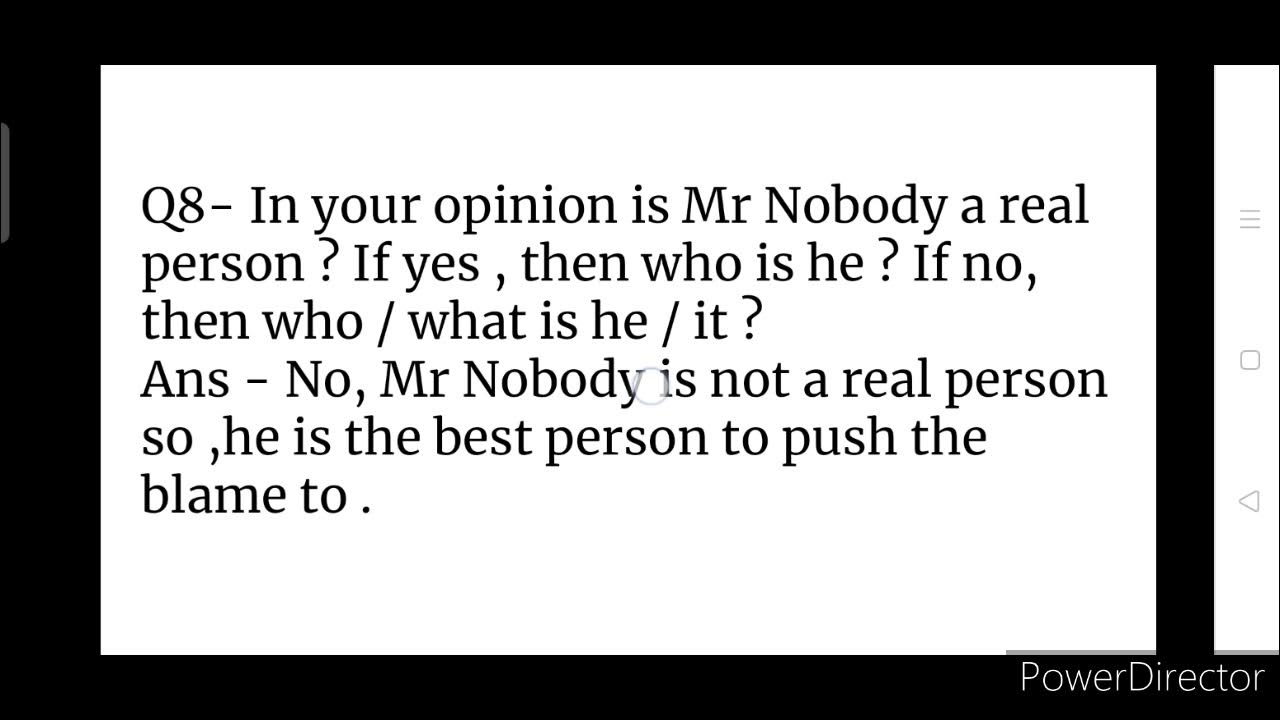 Class 5 English Literature Chapter 1 Mr Nobody Questions Answer class-5-english-literature-chapter-1-mr-nobody-questions-answer