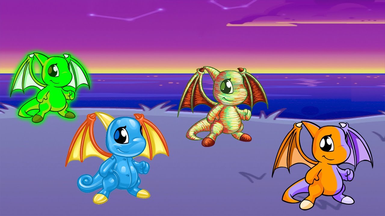 Shoyru | All Neopets Colours - YouTube