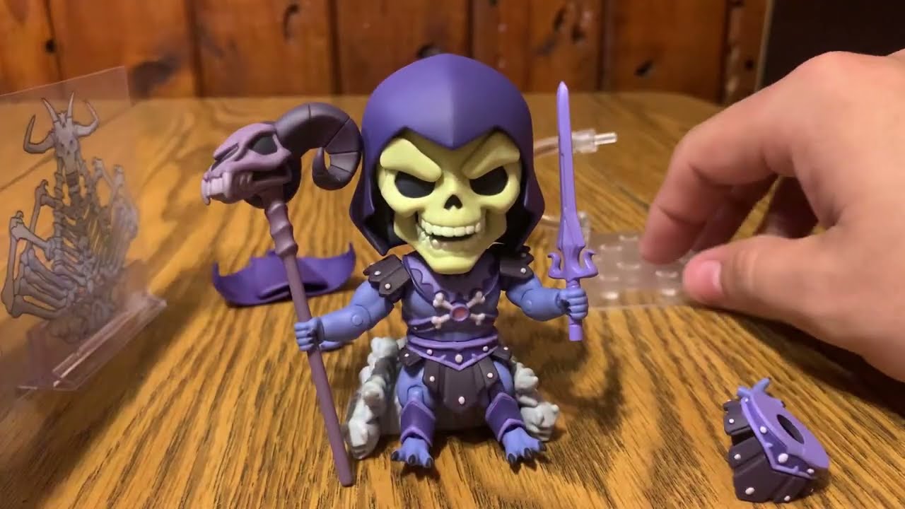 Nendoroid Master of the Universe Revelation Skeletor - YouTube