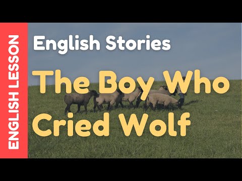 Learn English Through Story ★ Subtitles: The story of The Boy Who Cried Wolf ( Level 1 )