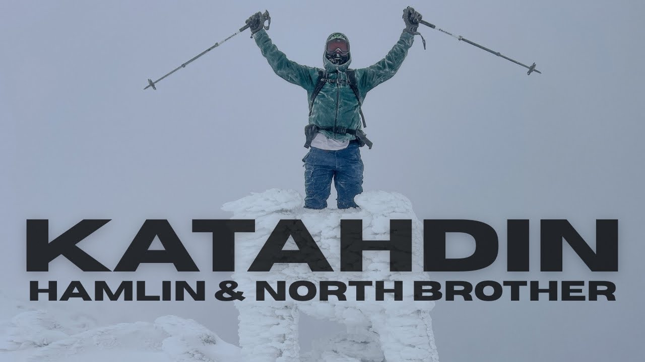 Winter Hiking Katahdin, Hamlin & North Brother | Baxter State Park ...