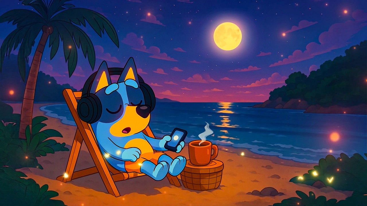 Bluey’s Soft Sleep Music for Calm Nights 🌙 Ease Your Mind ...