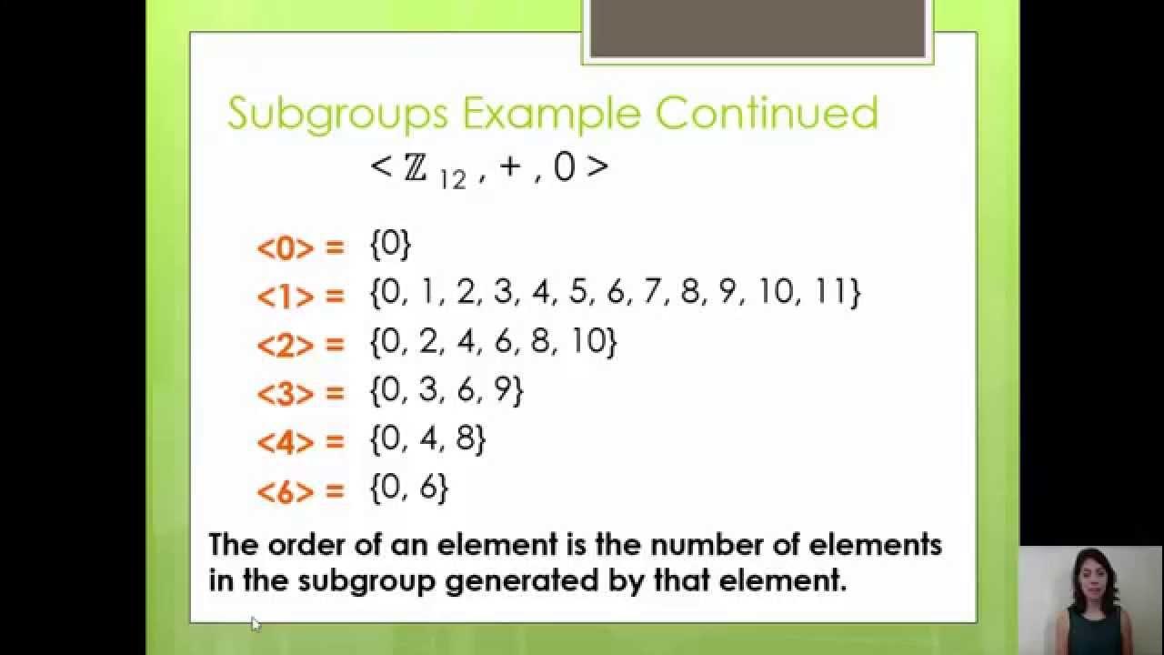 Groups the Subgroup Lattice - YouTube