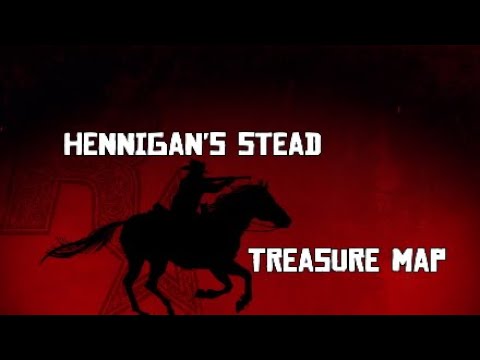 Red Dead Redemption 2 Online Hennigan Stead Treasure Map - YouTube
