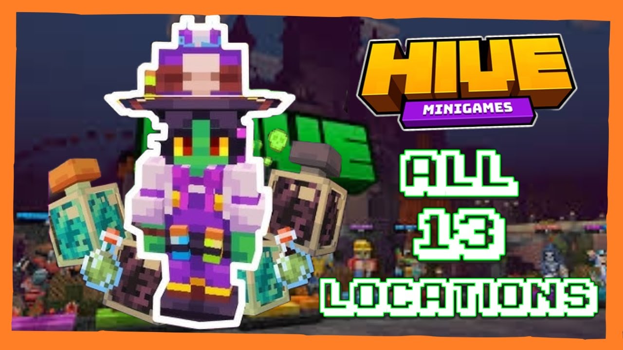 New Hive Halloween Update | All 13 Ingredient Locations - YouTube