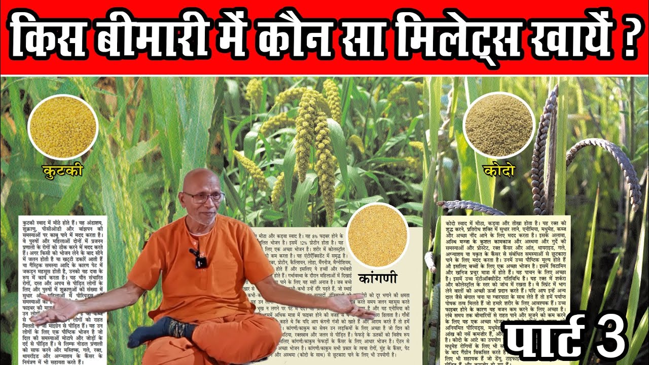 किस बीमारी में कौन सा मिलेट्स खाएं? । Kis Bimari Me Kon Millets Khayen ...