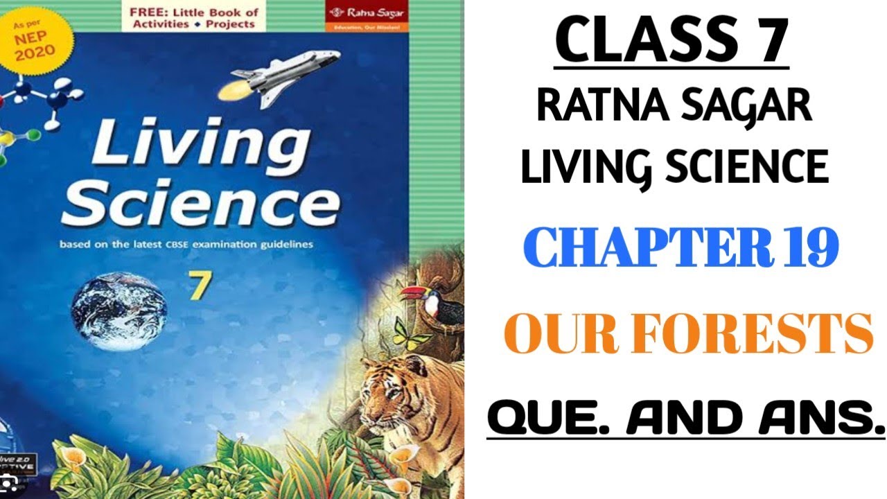 Class 7 | Chapter 19 | OUR FORESTS | QUE. & ANS. | RATNA SAGAR | LIVING ...