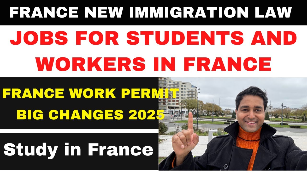Job for Student & Worker in France Big change | France Work Permit ...