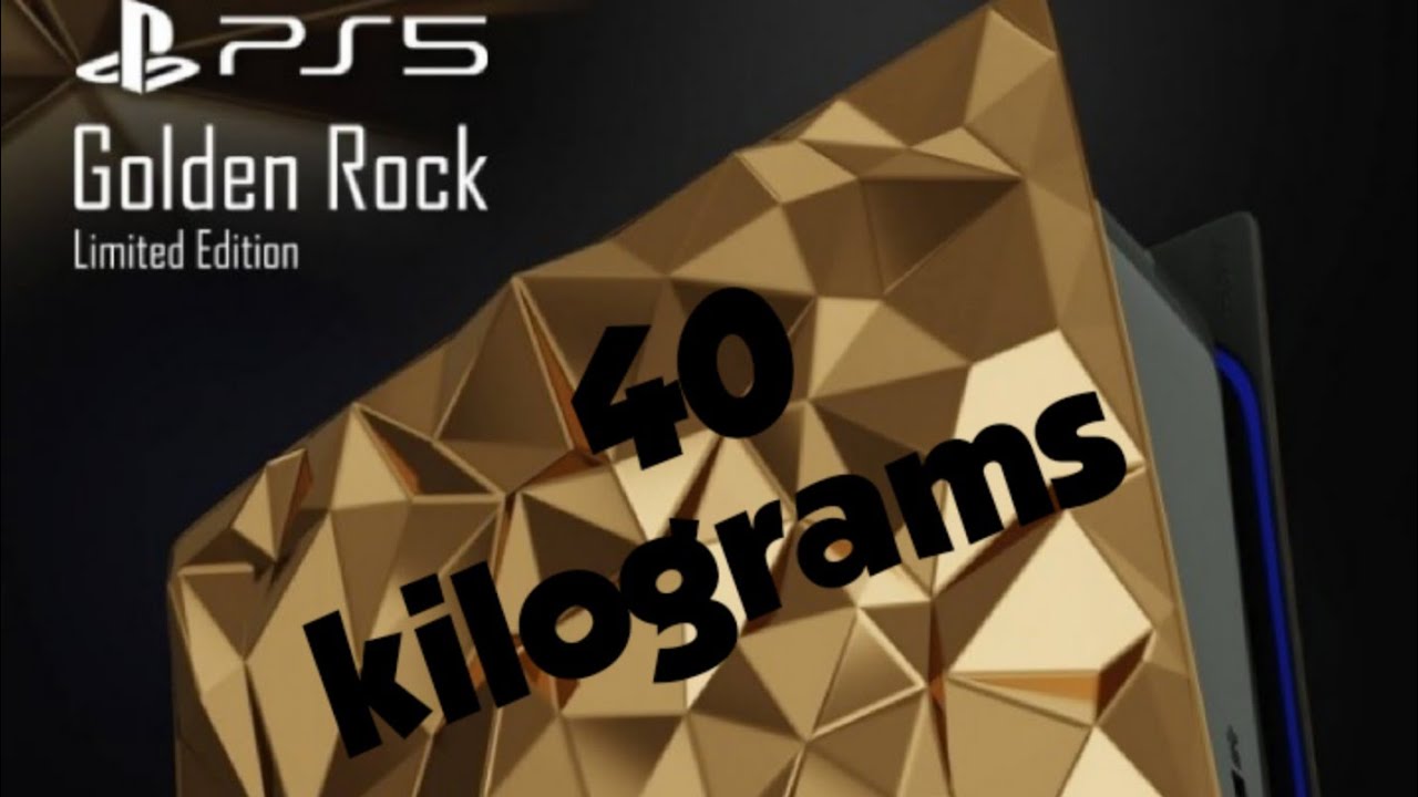 The most expensive ps5 ever made!! 40 kilograms ($499,000) limited ...