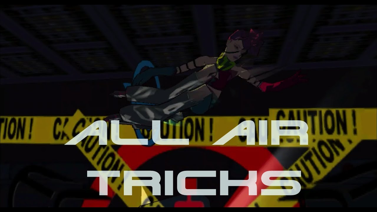 Jet Set Radio Future | All Air Tricks - YouTube
