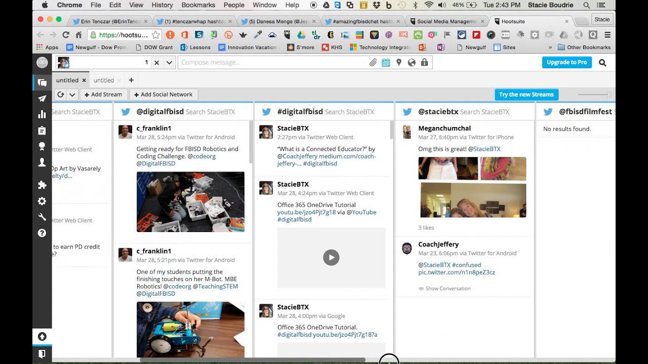 Twitter in the Classroom - YouTube
