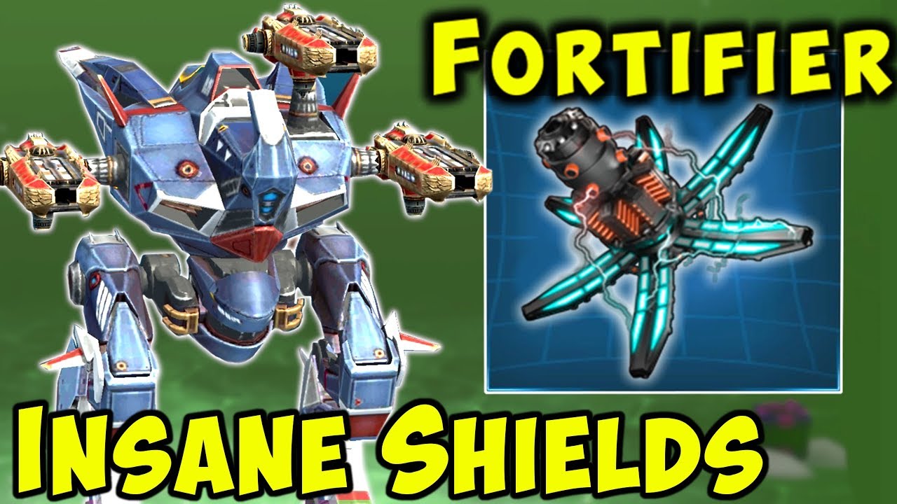 Max HAECHI SHIELD Built with 3x Fortifier Module - War Robots Mk2 ...