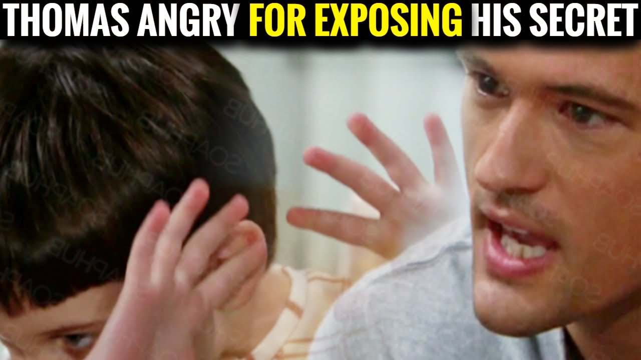 Thomas slaps Douglas, angry for exposing his secret CBS The Bold and ...