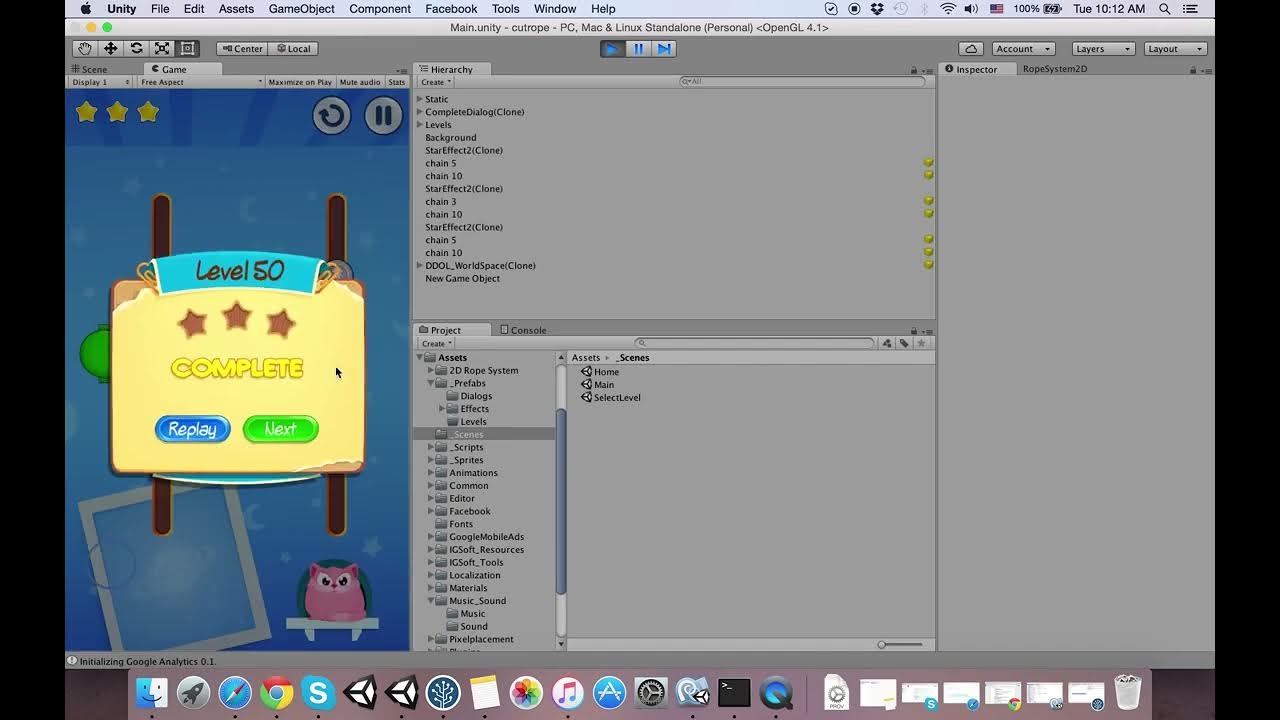 Cut The Rope Unity Game Source Code #unity #unity3d #unitydev #unitydeveloper #sourcecode - YouTube
