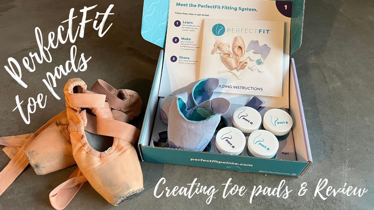 PERFECTFIT TOE PADS | Creating my new toe pads & my review - YouTube