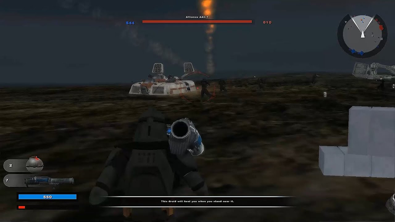 Star Wars Battlefront II (2005) - Mimban: Imperial Defense - YouTube