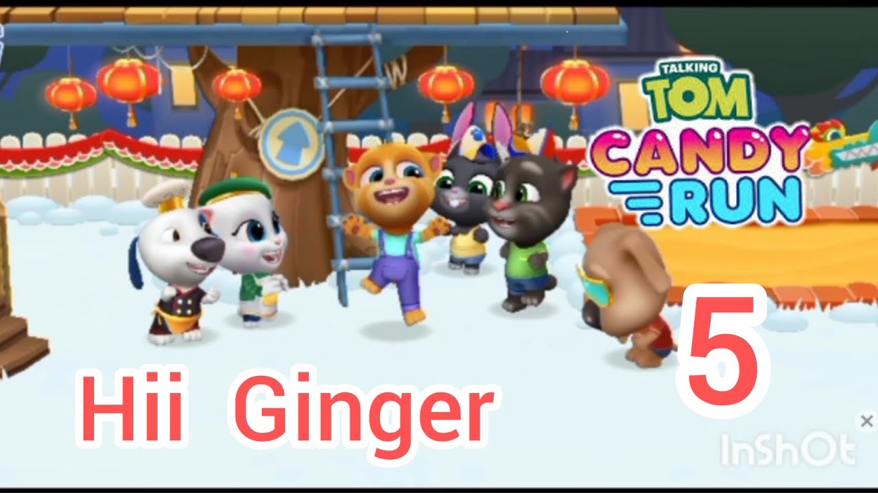 Talking Tom Friends - Welcome Home Ginger - YouTube