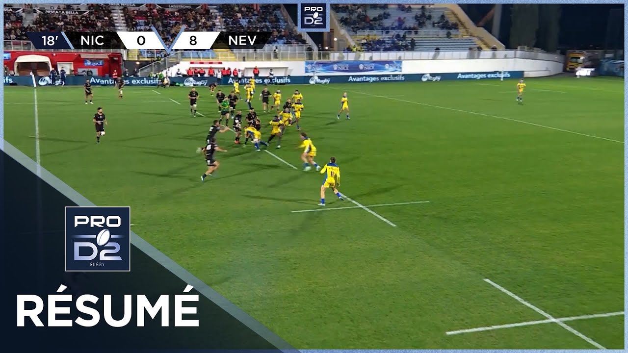 PRO D2 Saison 2024-2025 J13 - Résumé Stade Niçois Rugby - USON Nevers ...