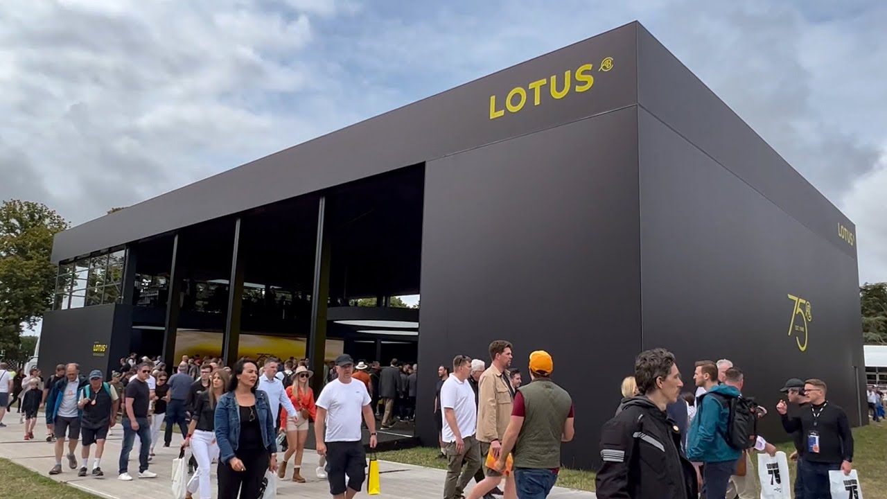 Lotus Cars Stand Tour at Goodwood Festival of Speed 2023 | Lotus Emira ...
