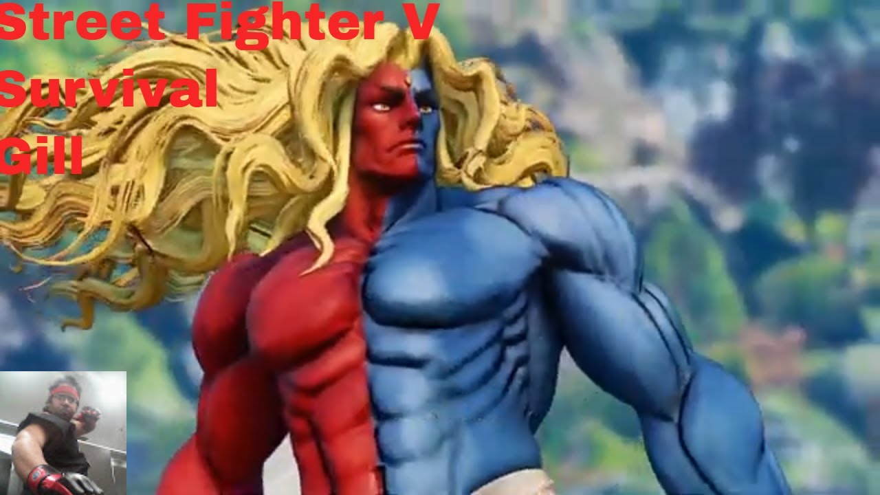 Let's play Street Fighter V Gill Survival (Easy) - YouTube