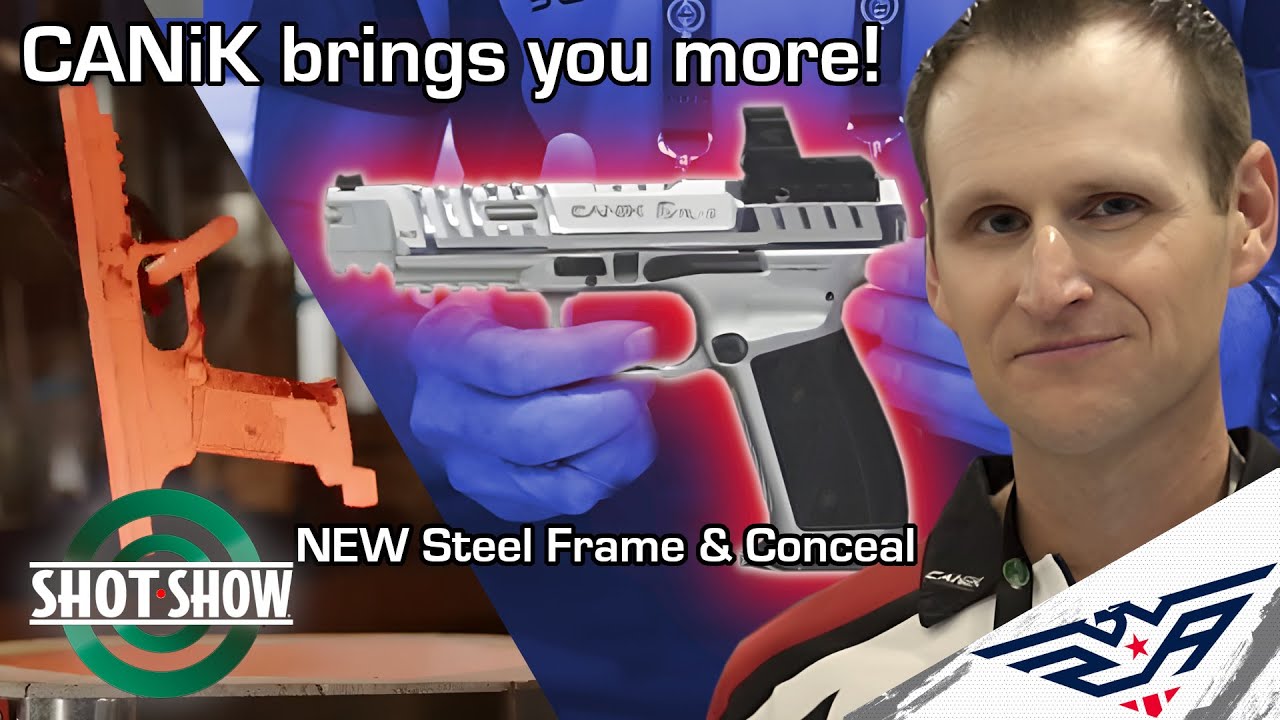 CANiK NEW Steel Frame SFx Rival-S & MICRO Compact Mete MC9 | SHOT SHOW ...