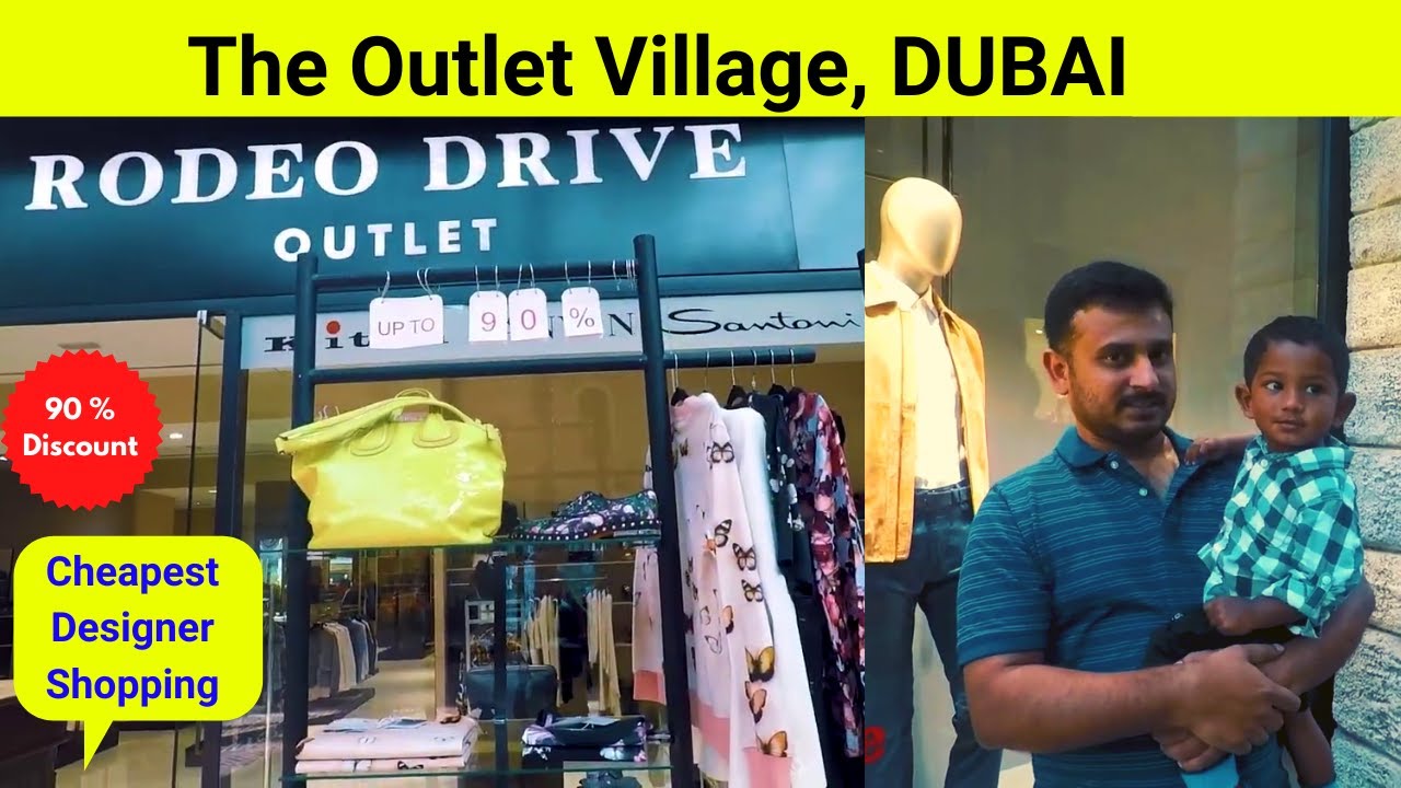 The Outlet Village Dubai | Cheapest Designer Shopping in Dubai - YouTube