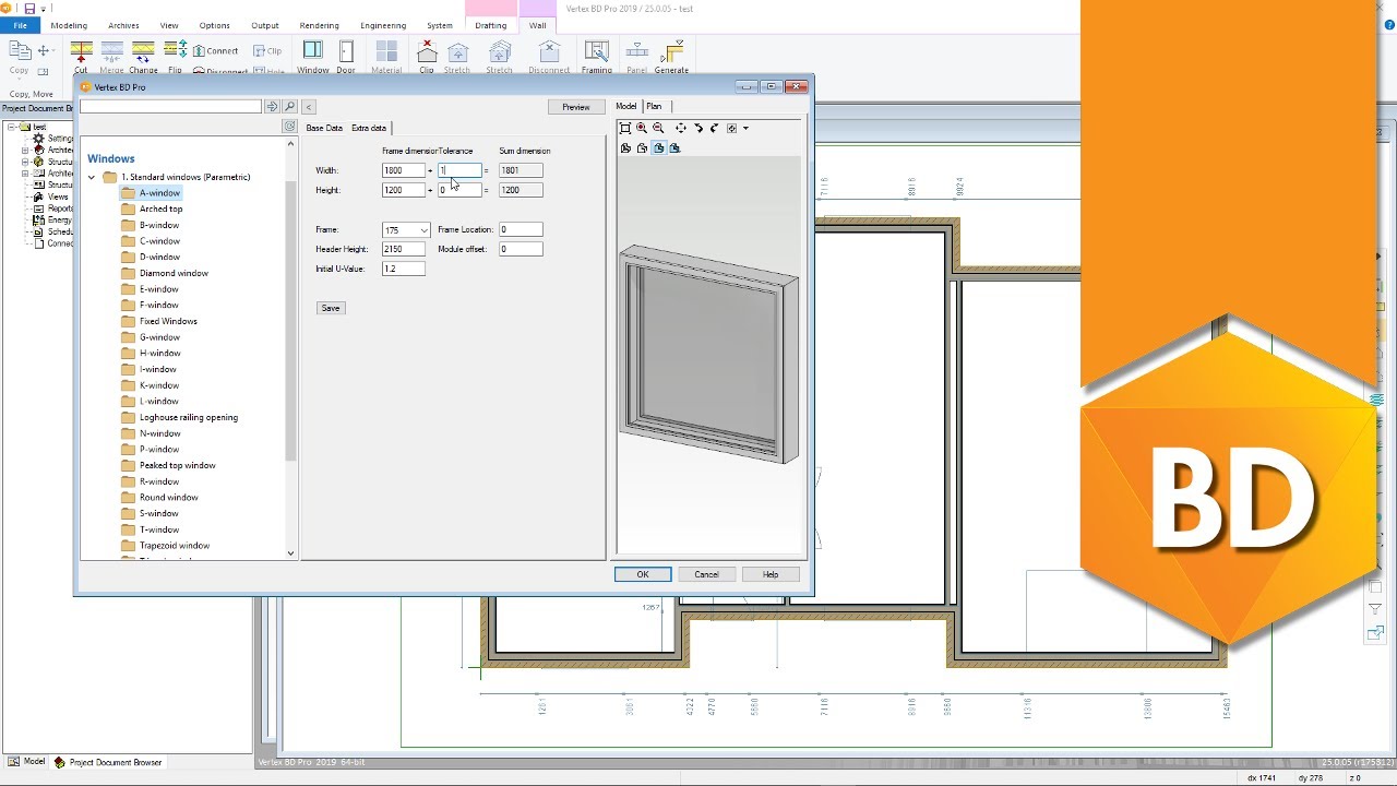 6: Adding Openings [Vertex BD Steel Framing Tutorial] - YouTube