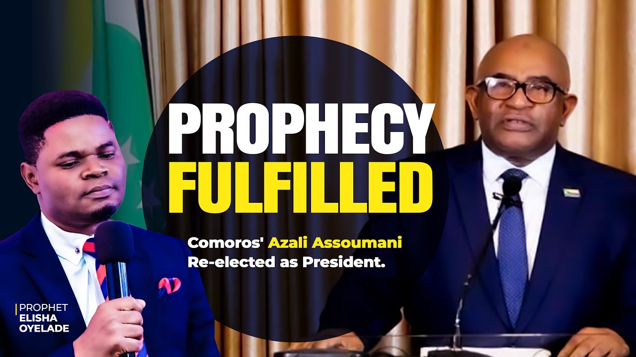 BREAKING NEWS: AZALI ASSOUMANI RE-ELECTED AS COMOROS PRESIDENT - YouTube