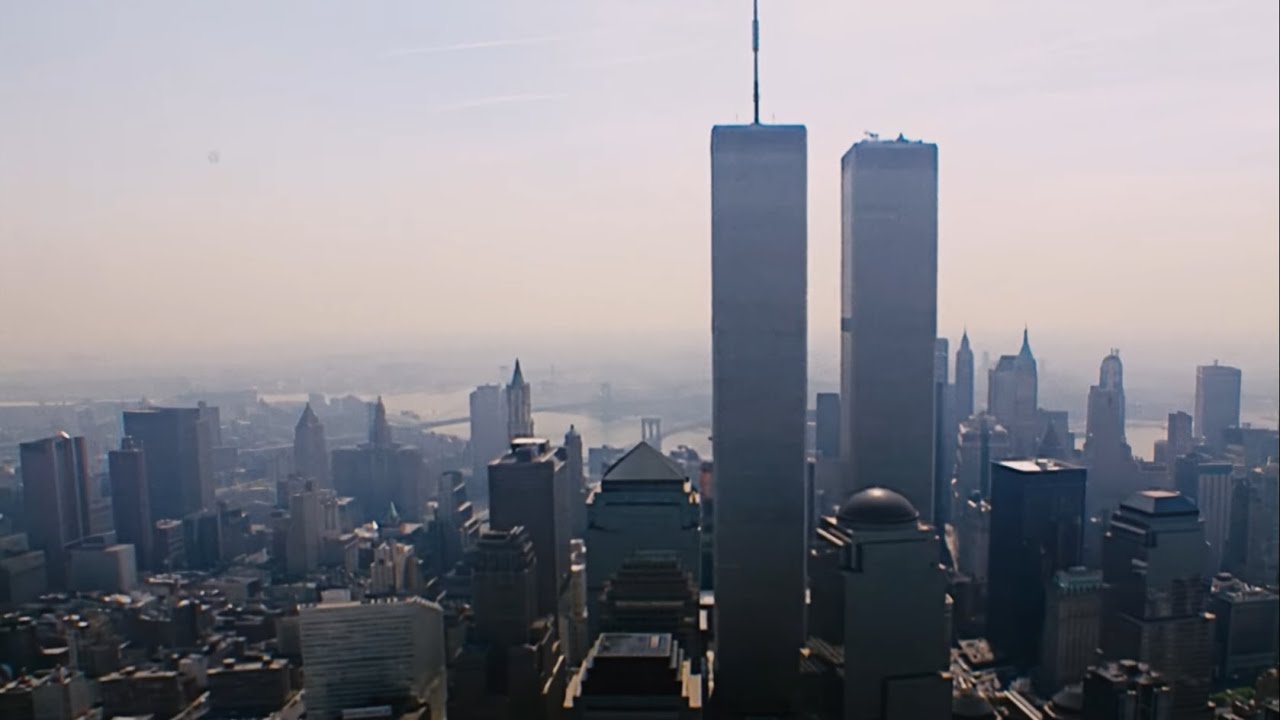 Helicopter tour of New York - 1991 (Restored footage) - YouTube